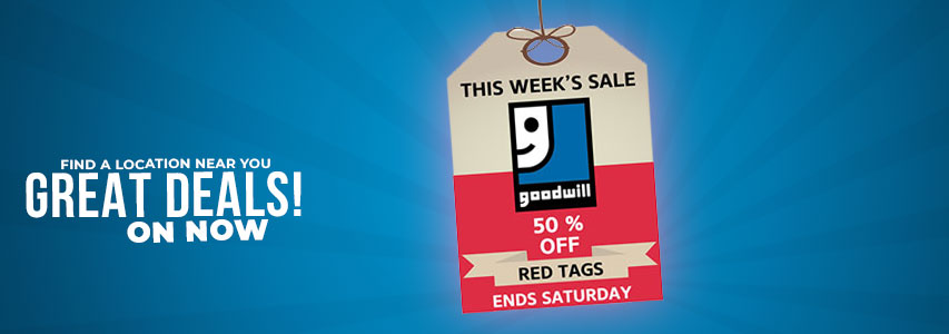 Red Tag Great Sale Offer | Goodwill Industries of Alberta
