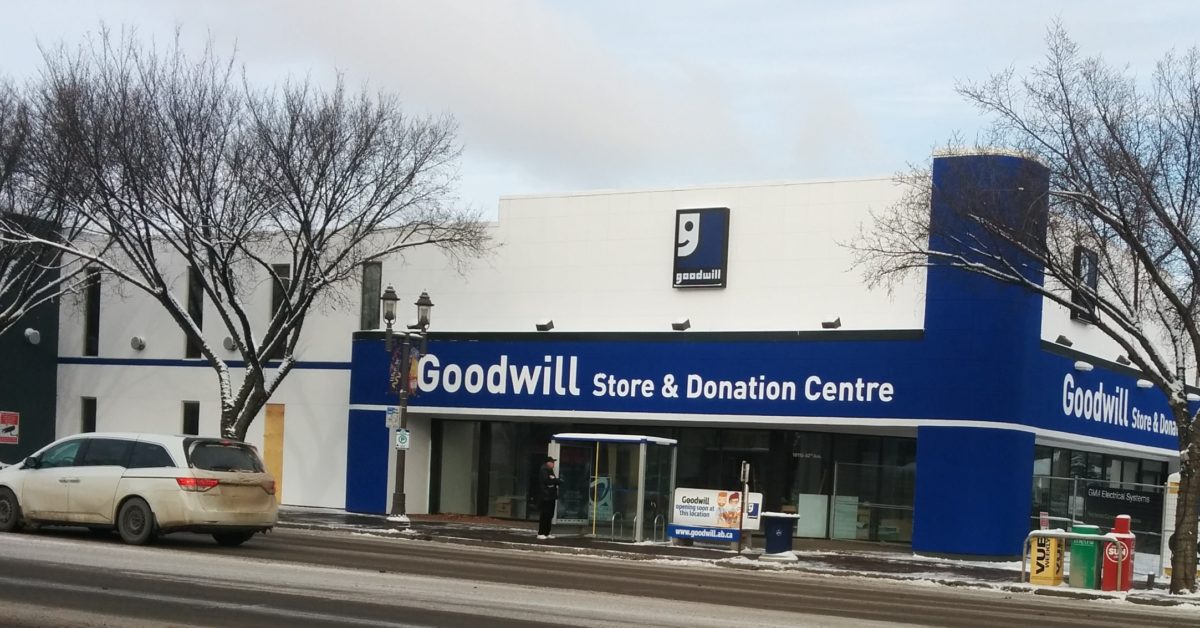 Goodwill Opens New Store & Donation Centre On Whyte Ave