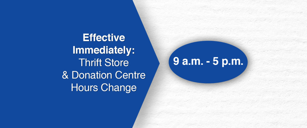 Front Page Slider Store Hours Change COVID ★ Goodwill Industries Of Alberta