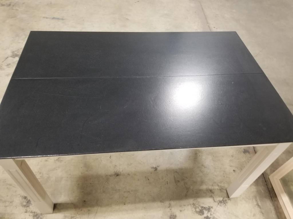Expandable Dining Table, Black And White ★ Goodwill Industries Of Alberta