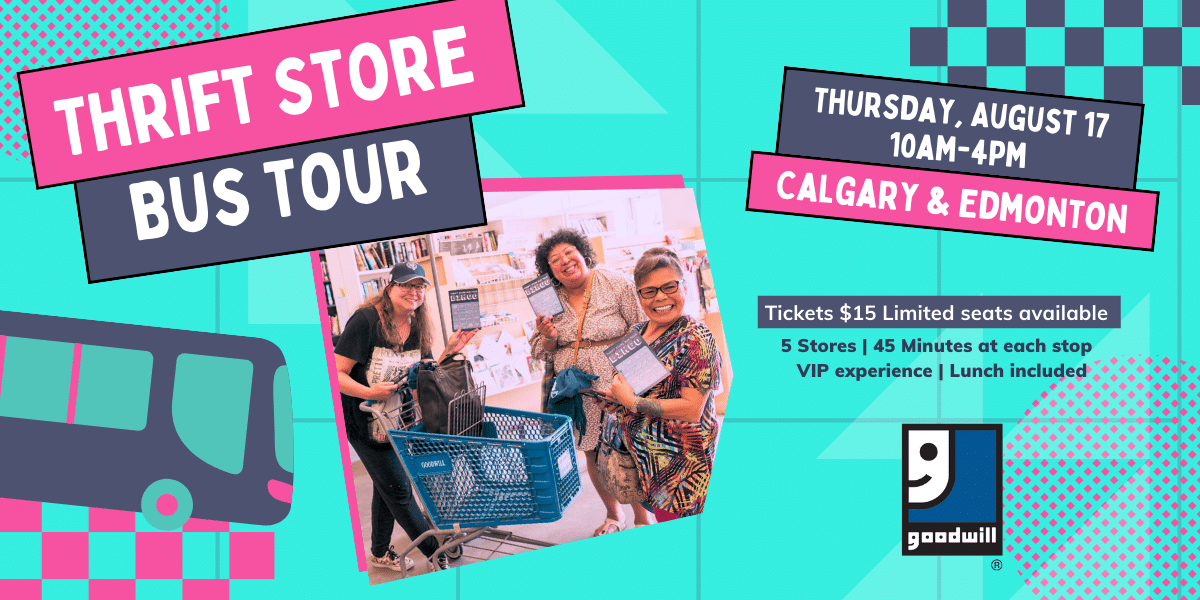 Thrift Bus Tour (1200 × 600 Px) ★ Goodwill Industries Of Alberta