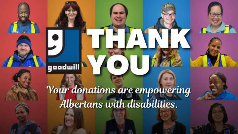 Thank You Campaign Template ★ Goodwill Industries Of Alberta